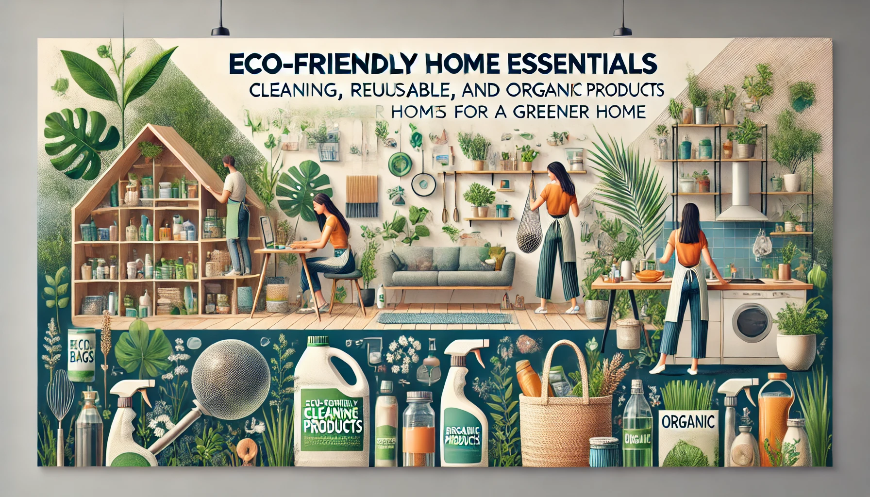 Eco-Friendly Home Essentials: Cleaning, Reusable, and Organic Products ...