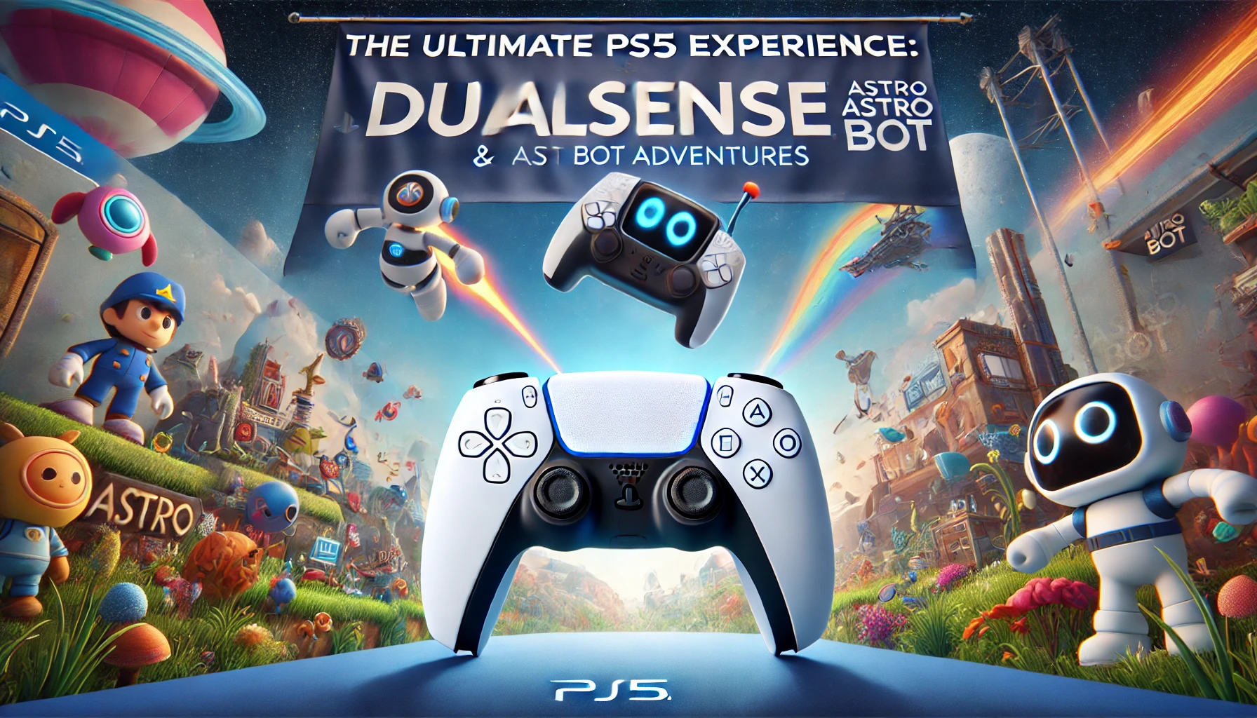 PS5 DualSense Astro Bot Controller Adventures and Innovations