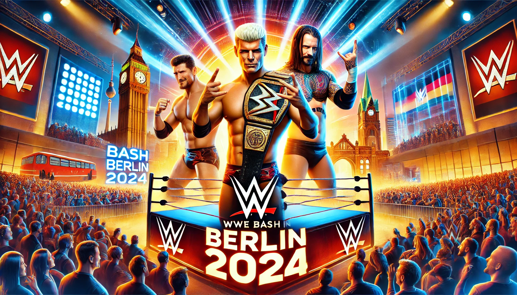 WWE Bash in Berlin 2024: Gunther, Cody Rhodes Retain Championships, CM ...