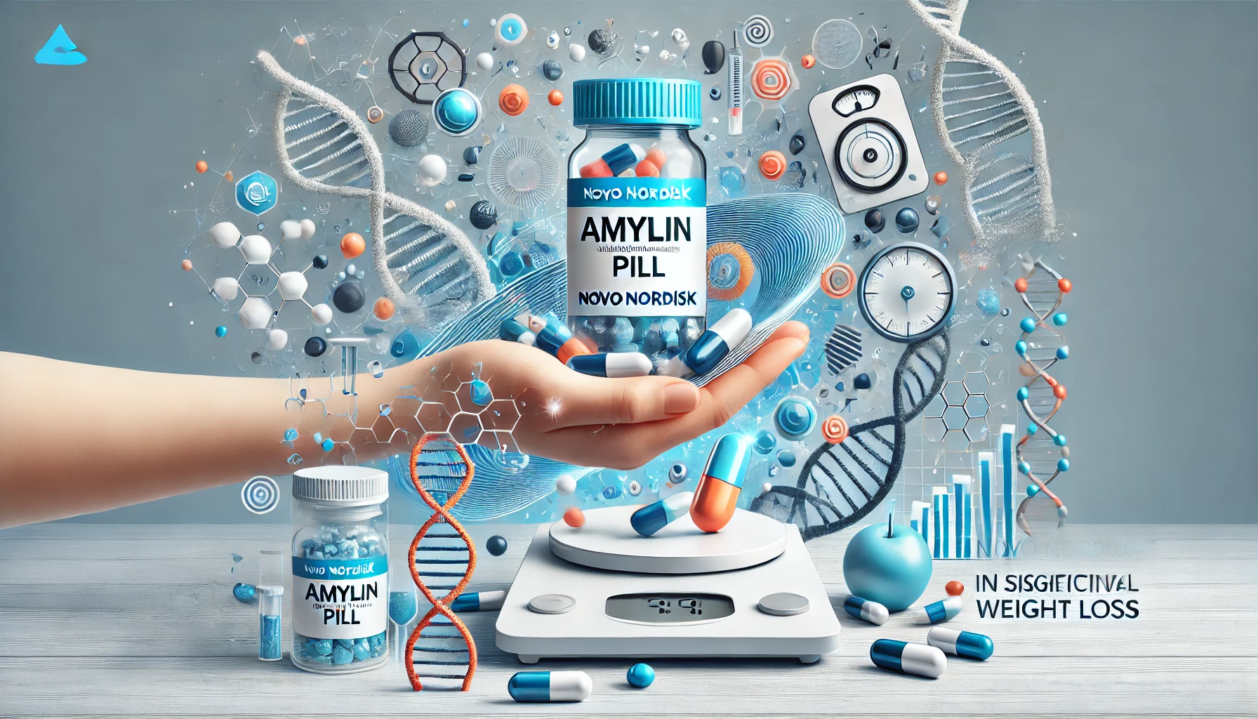 Novo Nordisk’s Amylin Pill Leads to Substantial Weight Loss in Early Study