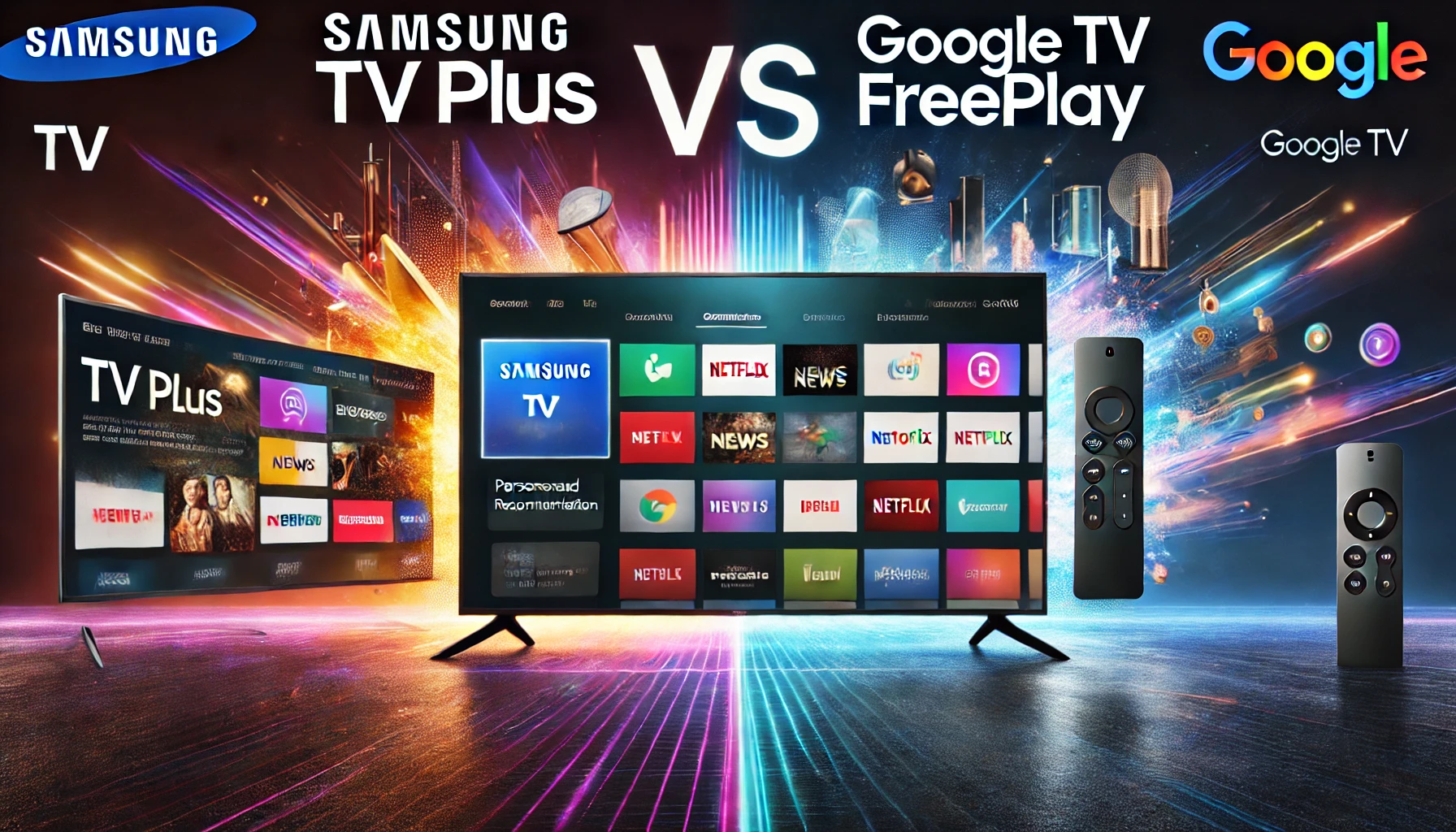 Samsung TV Plus vs Google TV Freeplay: Which Free Streaming Service Is ...