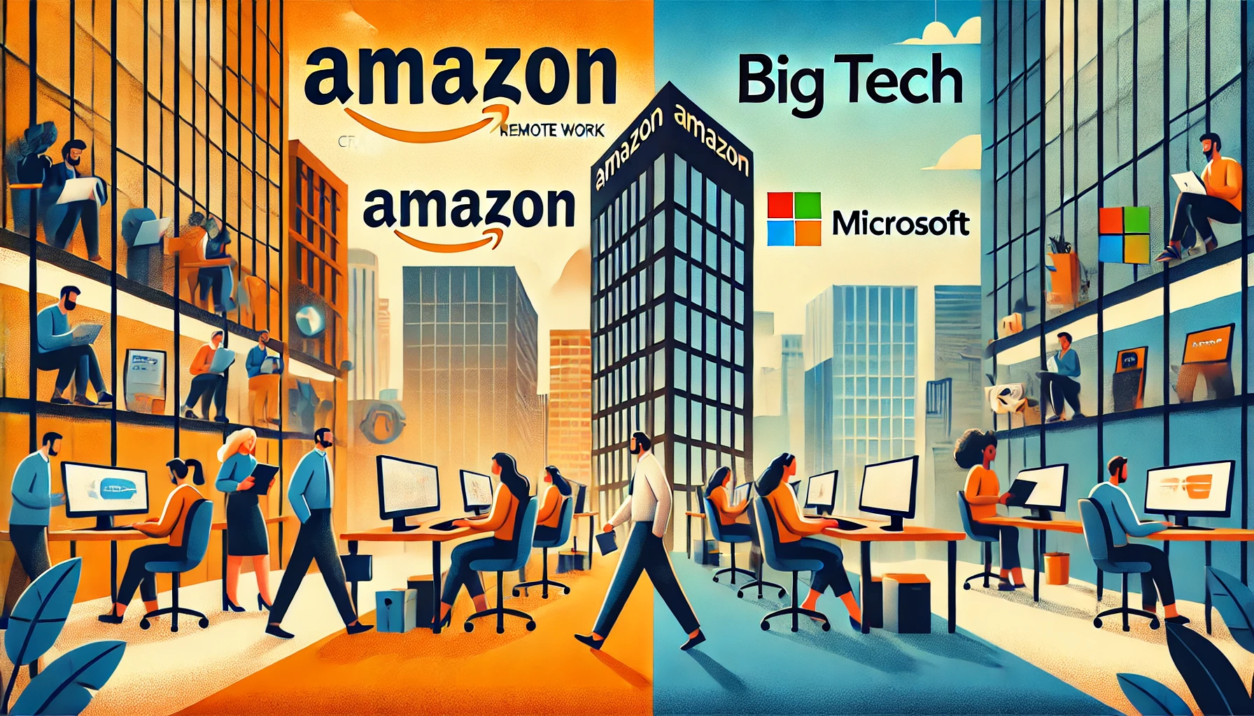 Amazon’s Crackdown on Remote Work: Contrasting Big Tech’s Softer ...