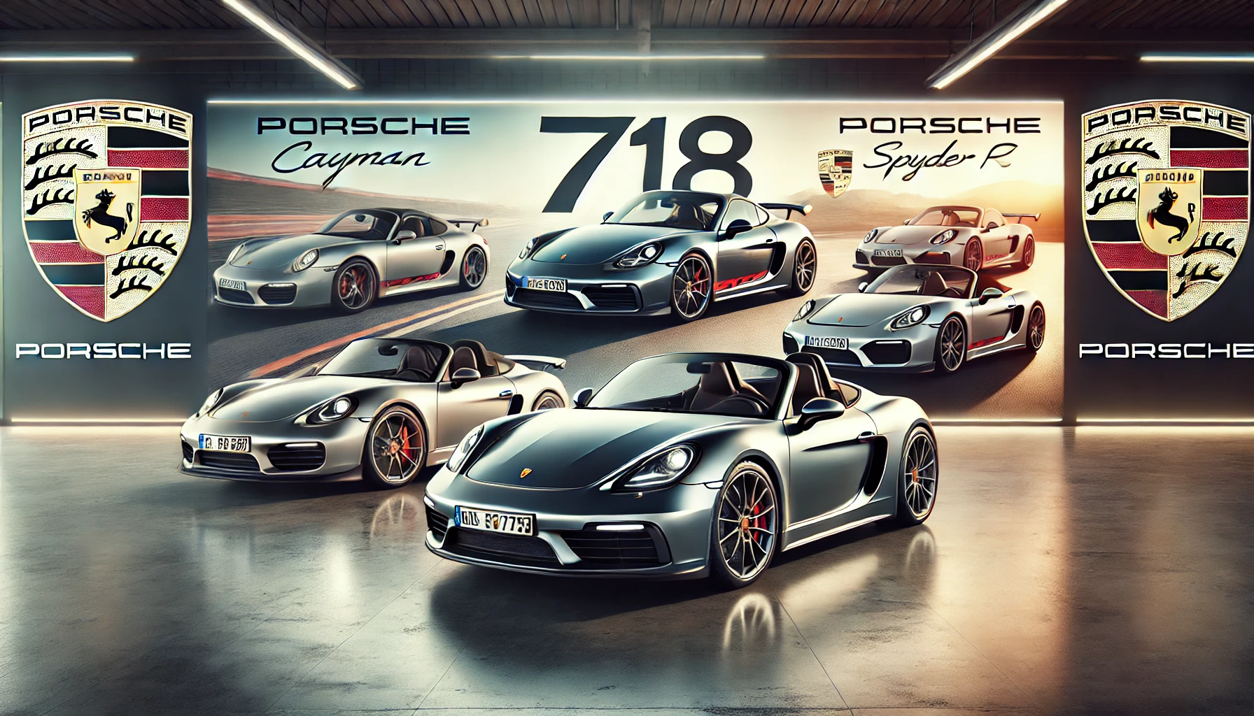 Porsche 718 Models: Cayman, Boxster, and Spyder RS