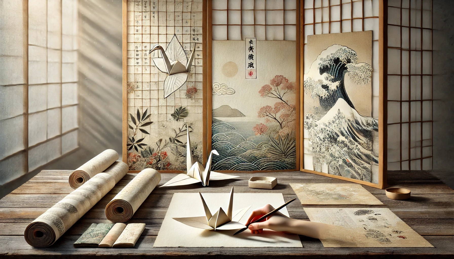 History and Craft of Traditional Washi Paper in Japan