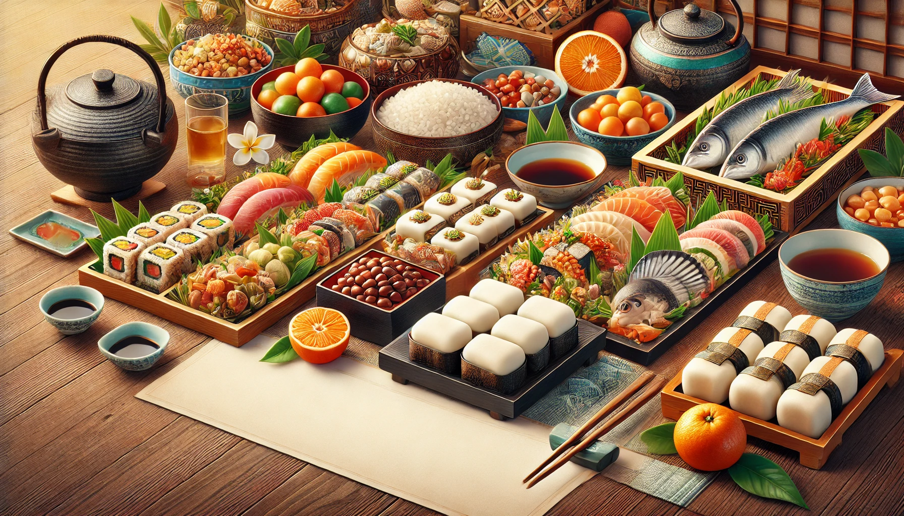 Celebrating Japanese New Year: Osechi Ryori, Mochi, and Nanakusa-gayu ...