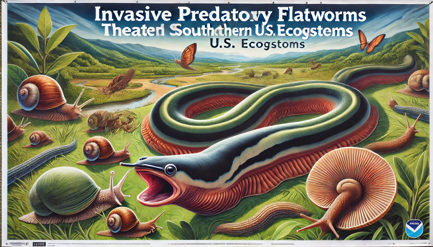 The Predatory Flatworm Invasion: A New Threat to Southern U.S. Ecosystems