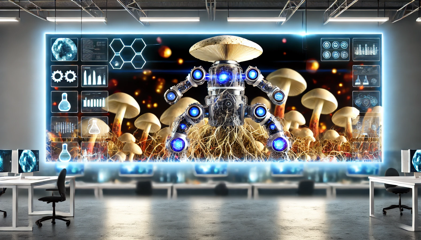 Mushroom Learns to Crawl: The Rise of Biohybrid Robots and Living Robotics